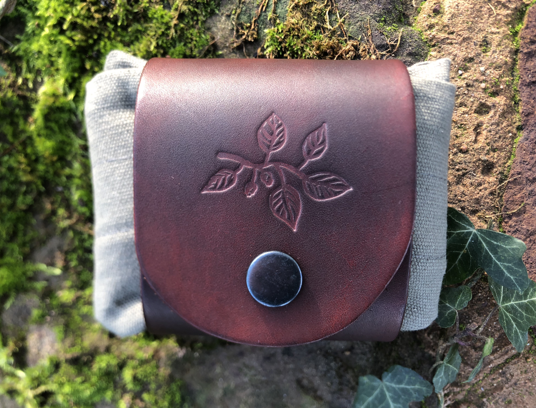 Foraging Belt Bag - Beech Leaf Design - Foraging