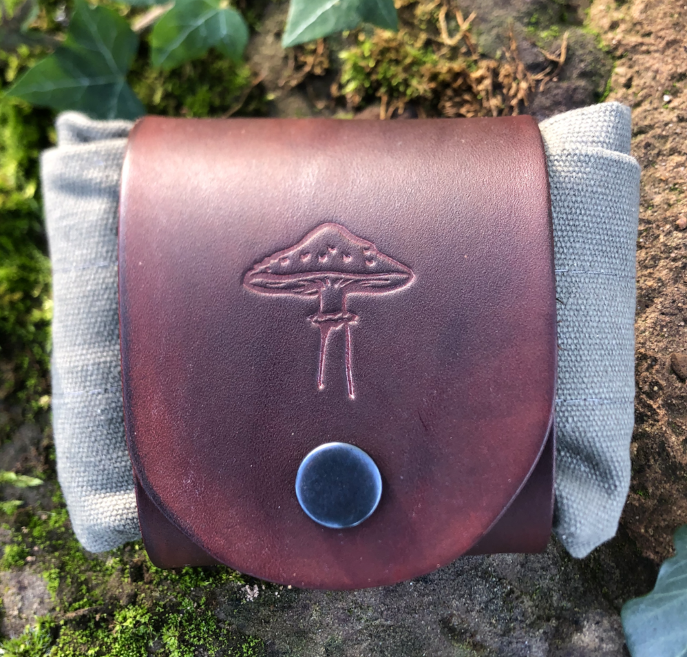 Foraging Belt Bag - Mushroom Design - Foraging